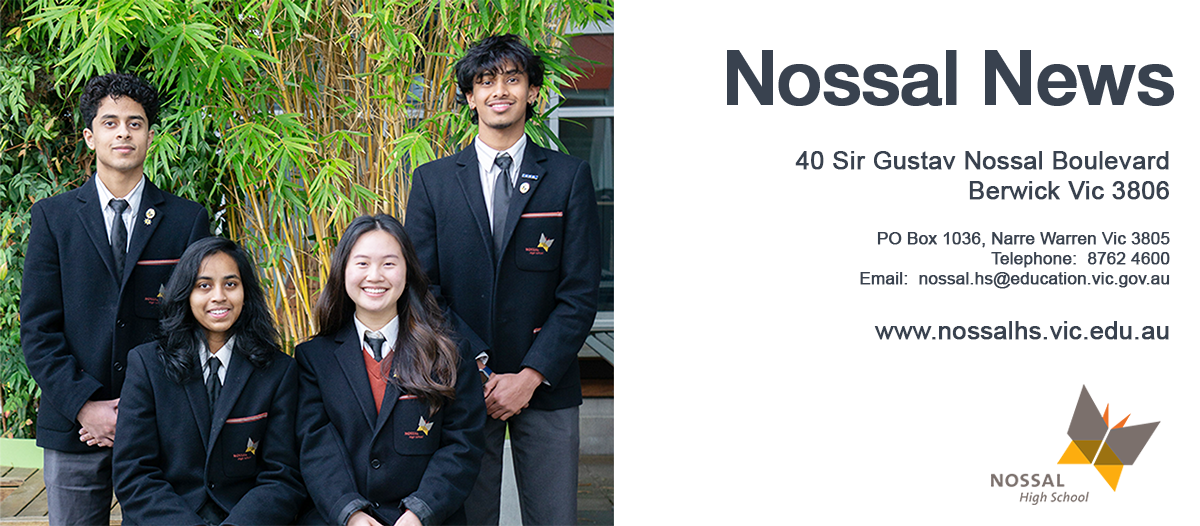 Nossal News - Issue 1
